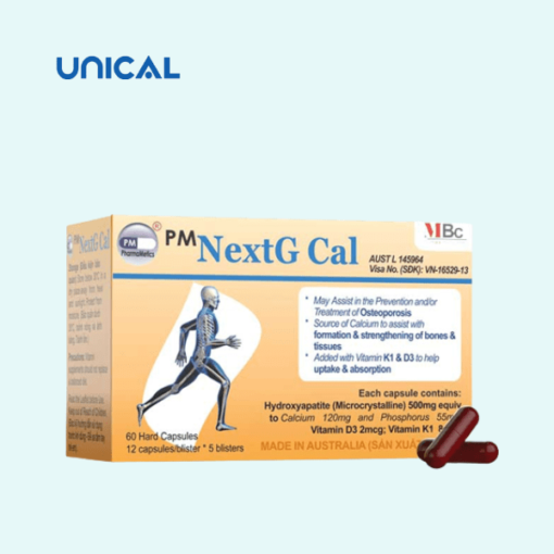 [GIẢI ĐÁP] Canxi NextG Cal là canxi hữu cơ hay vô cơ?